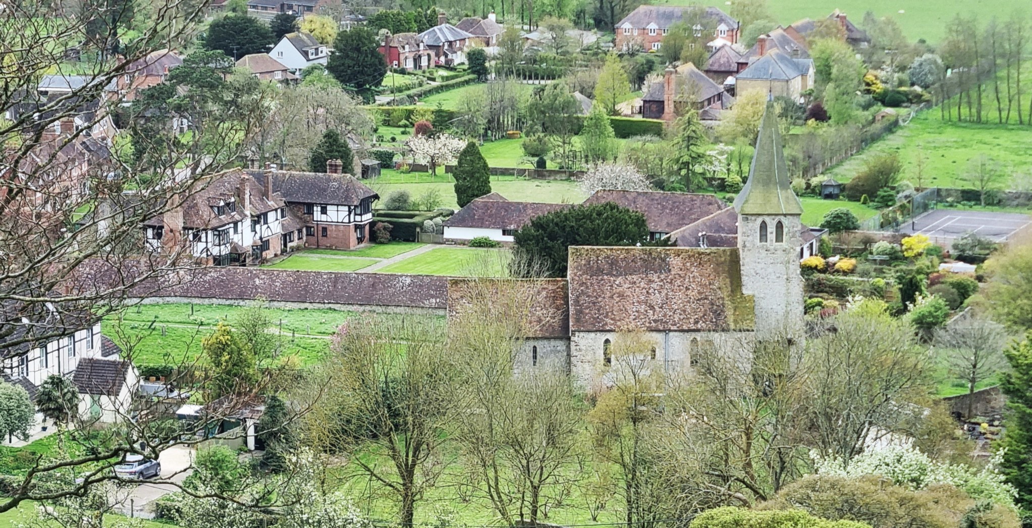 North Downs Way: Wye to Etchinghill
