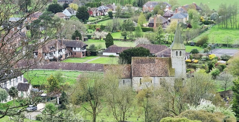 North Downs Way: Wye to Etchinghill